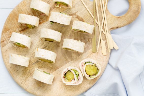 Wraprolletjes met een zure bom