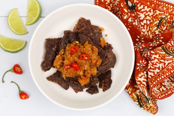 Ajam rica rica - Indische hete kip