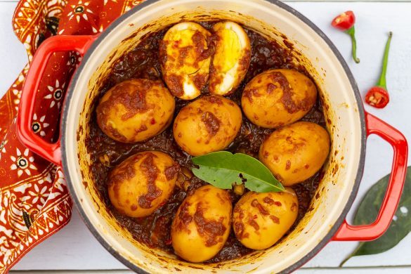 Pepesan ikan - Indische gestoomde makreel